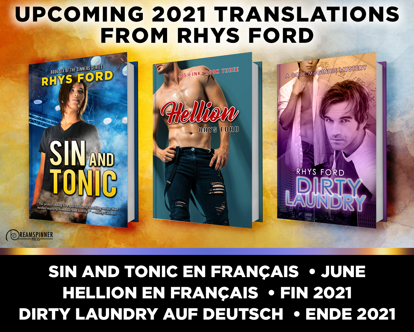 French and German Translations News! – Rhys Ford